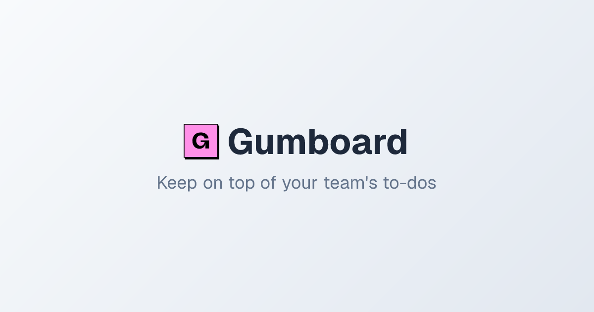 Gumboard